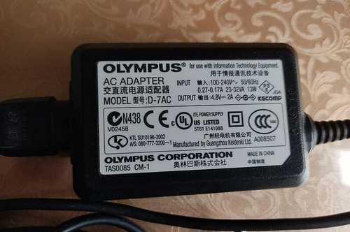 Сетевой адаптер D-7AC для Olympus