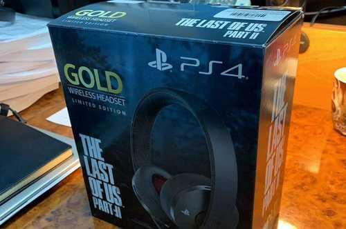 Sony playstation gold wireless headset