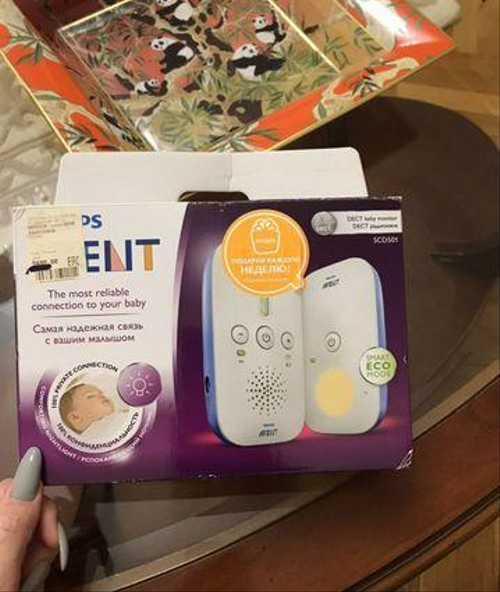 Радионяня philips avent scd501