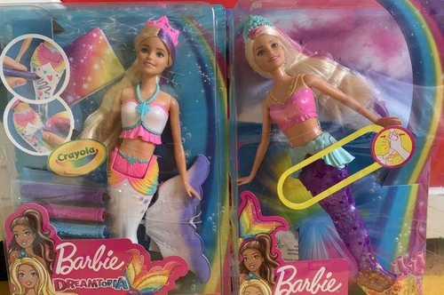 Новые барби Barbie мерцающая русалочка