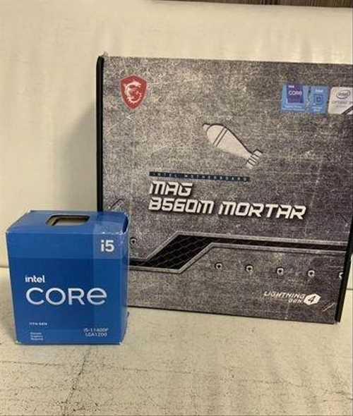 Новый комплект Intel Core i5 11400F BOX
