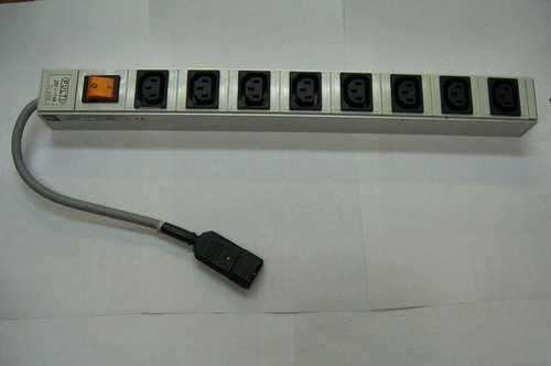 Блок розеток pgep pulti, 8 розеток IEC60320 С13