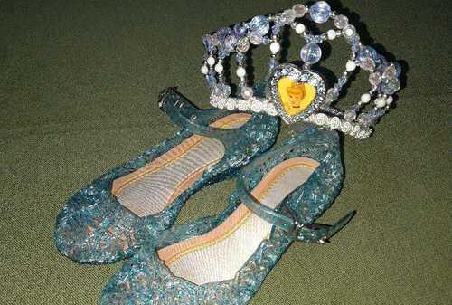 Туфли и корона для золушки