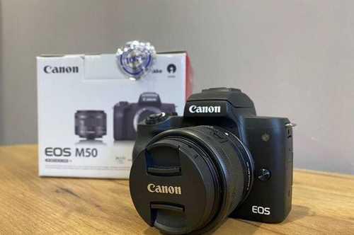 Фотоаппарат системный Canon EOS M50 EF-M15-45 IS S