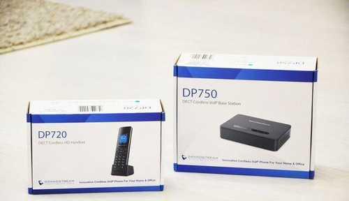 VoIP dect телефон Grandstream DP720 + DP750
