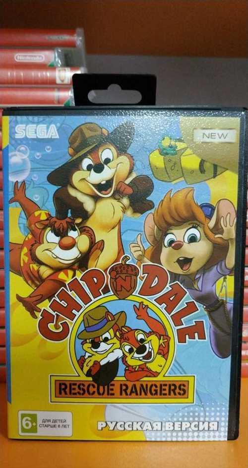 Chip & Dale (New)(Sega, 16 bit Картридж)