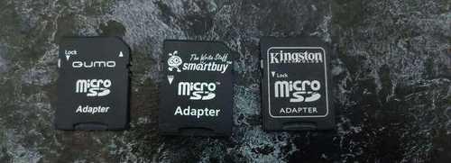 Адаптер для карты памяти + карта micro sd 8 GB