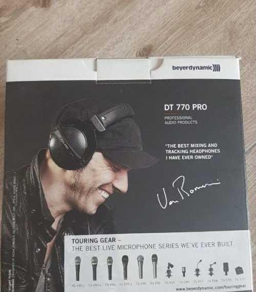 Профессиональные наушники Beyerdynamic DT770 pro