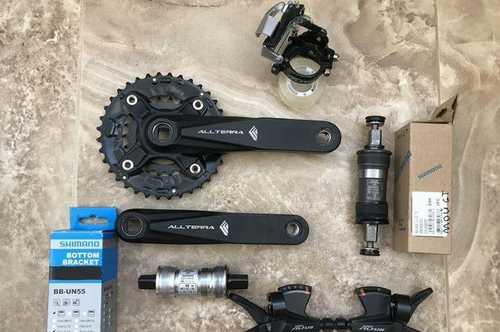 Трансмиссия 2*9 Shimano