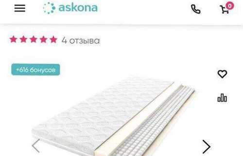 Матрас askona 90x200
