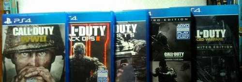 5 игр Call Of Duty для Playstation 4
