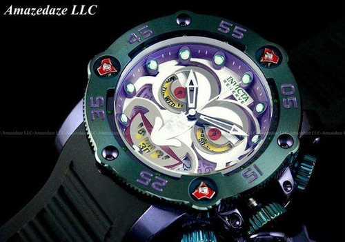 Часы Invicta Sea Hunter DC Joker Инвикта Джокер