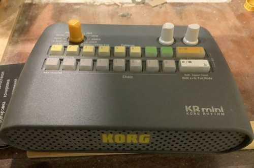 Korg mini rhythm драм машина
