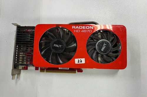 Нерабочая видеокарта Palit Radeon HD4870 1 gb