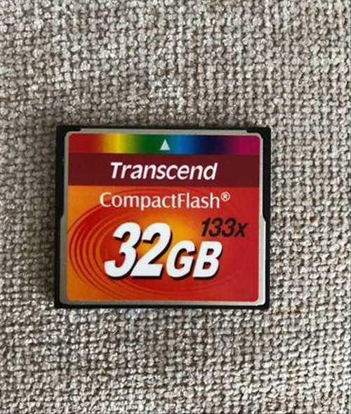 Карта памяти Transcend CF 32 GB
