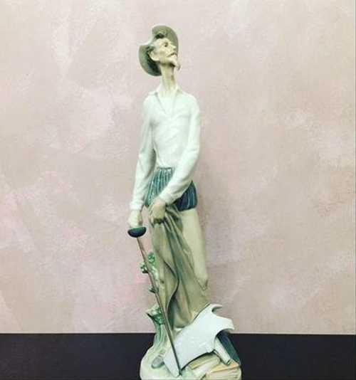 Фарфоровая статуэтка Lladro 4854 Дон Кихот (стоя)