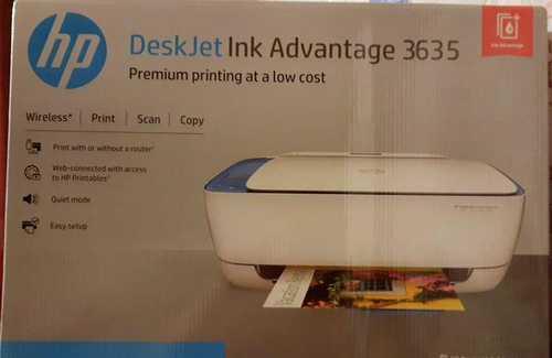Принтер HP DeskJet Advantage 3635 новый