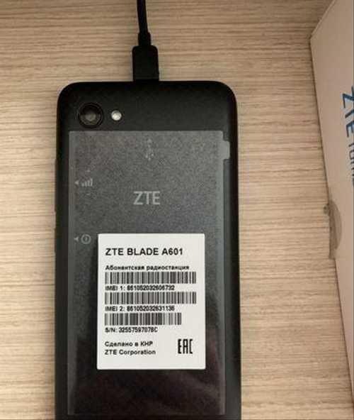 Телефон ZTE a601