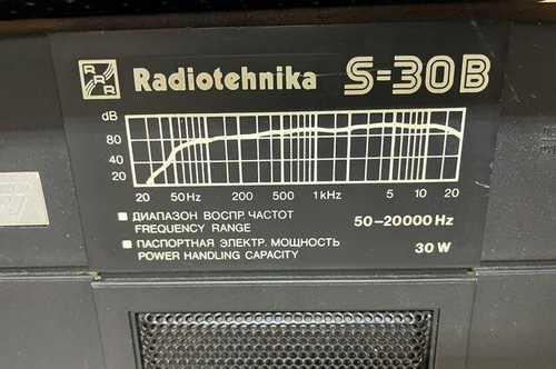 Колонки радиотехника S30B