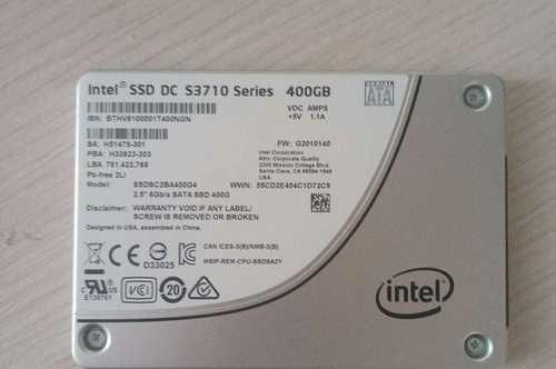 Intel ssd 400gb сломан