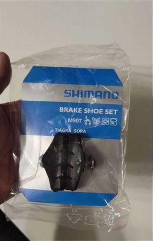 Shimano m50t тормозные колодки для велосипеда