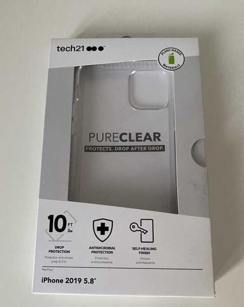 Чехол iPhone 11 Pro tech 21 Pure Clear