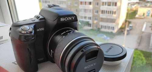 Sony A500 (малый пробег) + Sony 18-55mm f3.5-5.6