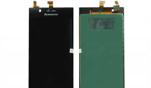 Дисплей Lenovo K900 + тачскрин черный код 26137и
