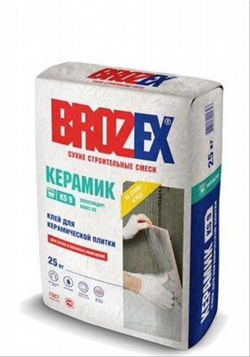 Клей плиточный Brozex керамик» кs-9