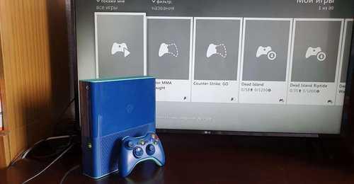 Microsoft xbox 360 500gb night blue
