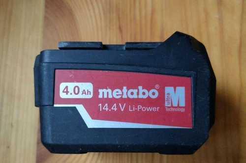 Аккумулятор Metabo 14.4v 4A и Зарядное