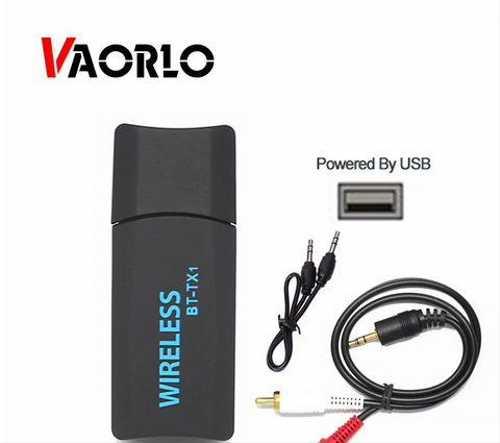 Vaorlo Bluetooth передатчик портативный стерео ауд