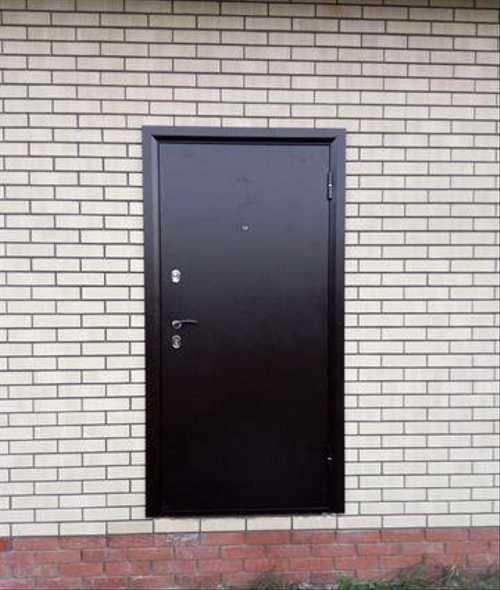 Дверь входная металлическая "Гарда металл металл"