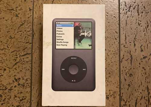 Коробка от iPod classic Apple 120Gb Black