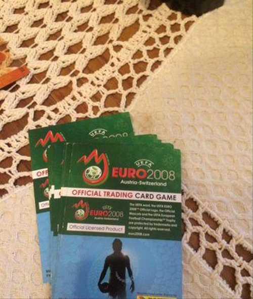 Карточки Euro uefa 2008 panini