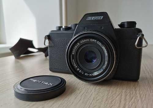 Пленочный фотоаппарат Revue SC-3 + обьектив Pentax
