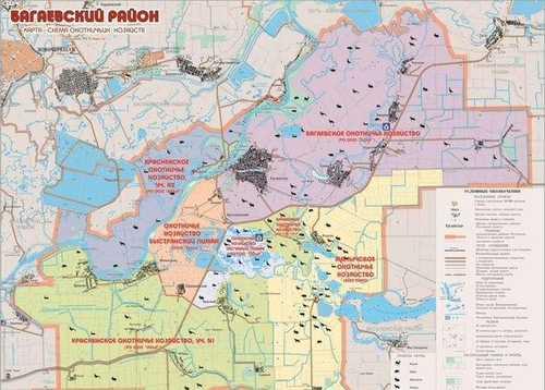 Карта охотугодий ростовской области