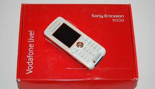 Sony Ericsson w200i как новый, комплект, оригинал