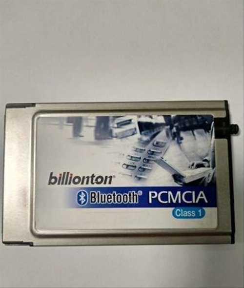 Bluetooth pcmcia контроллер для старого ноутбука