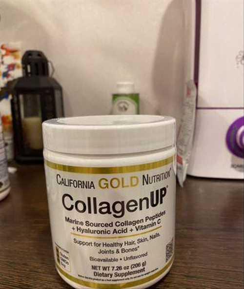 California gold nutrition collagenup 206 гр