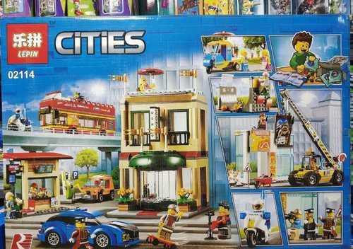 Лего Сити Lepin 02114 "Столица" 1356 деталей
