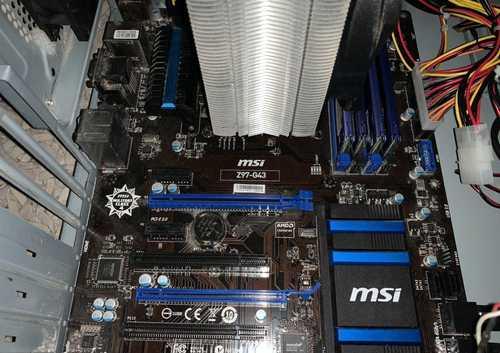 Материнская плата msi z97 g43