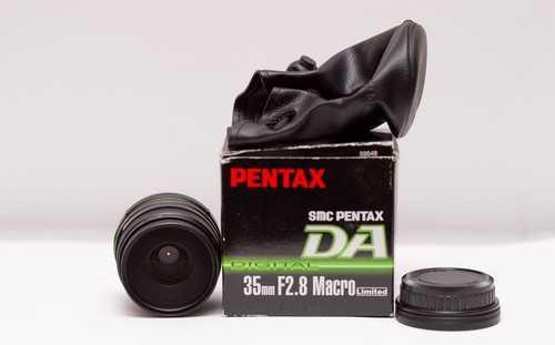 Продам объектив Pentax SMC DA 35/2.8 Macro Limited