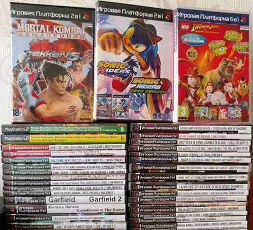 Игры Sony Playstation 2 (PS2), антологии, сборки