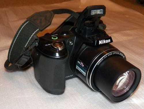 Фотокамера Nikon Coolpix L120 в отличном состоянии