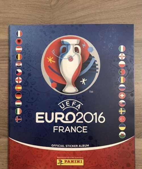 Альбом + блок Euro 2016 panini