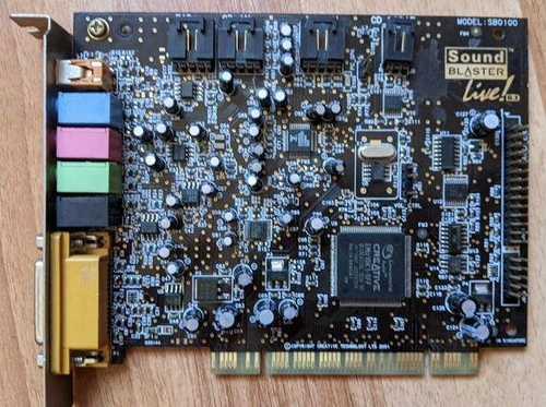 SB Creative Live 5.1 (OEM) PCI SB0100 (EMU10K1)