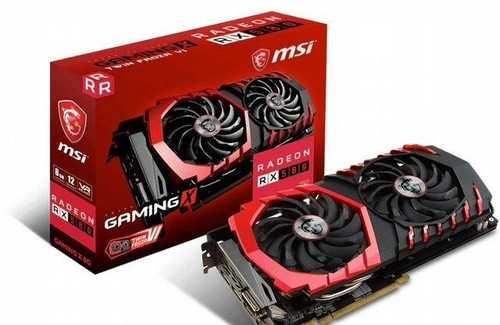 Видеокарта MSI RX 580 gaming X 8G