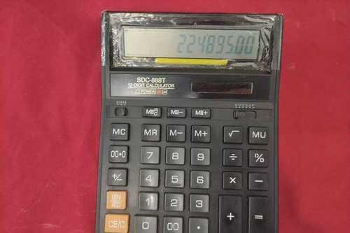 Калькулятор бухгалтерский Citizen SDC-888T
