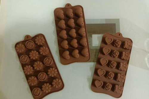 Формы для шоколадных конфет и капсулы